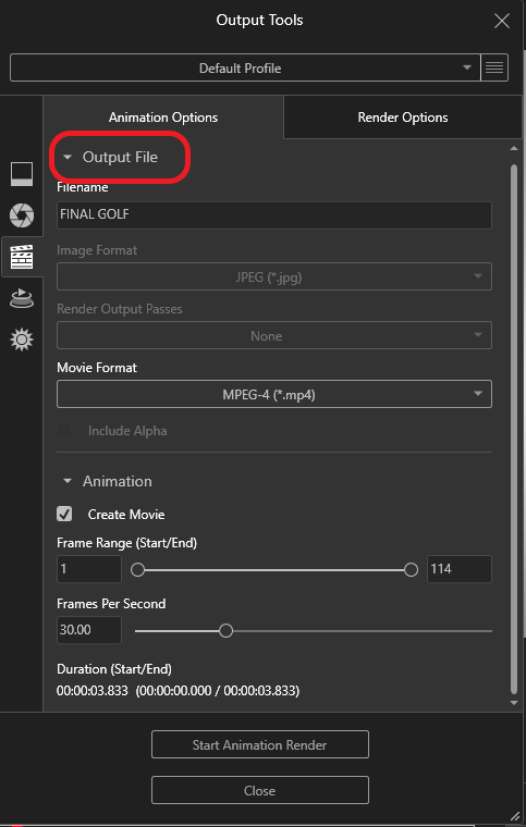 Using 3D Textures in Visualize Animations